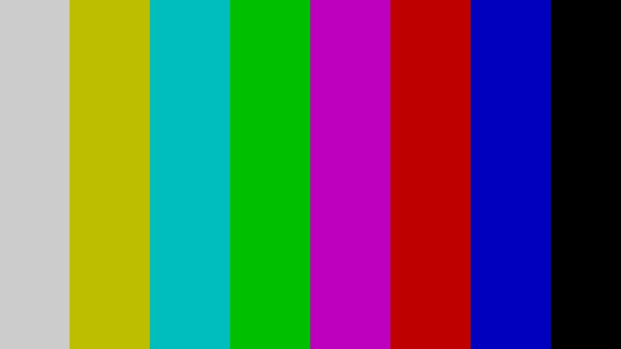 EBU Colour Bars (1 Minute) - YouTube
