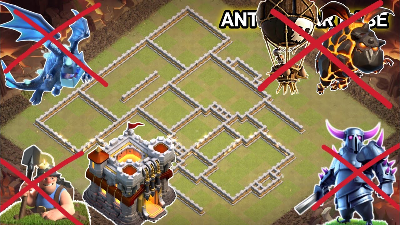 Base T holl 11 Anti Electro Dragon | Base Th 11 Terkuat 2024 Copy Link ...