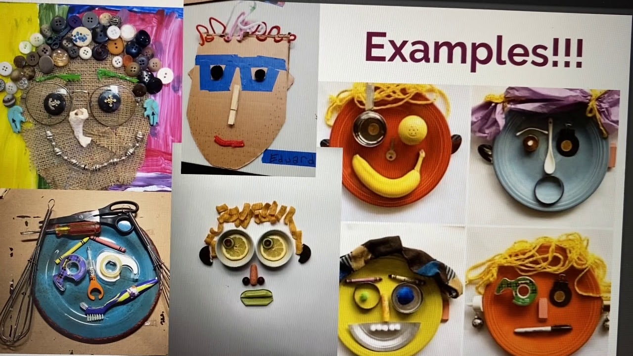 Found Object Portraits - YouTube