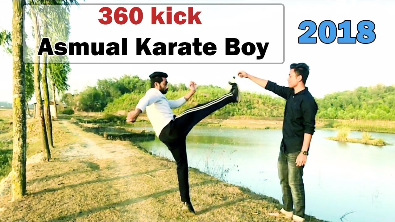 Karate 360 Round Kick l Asmual Karate Boy 2020 - YouTube