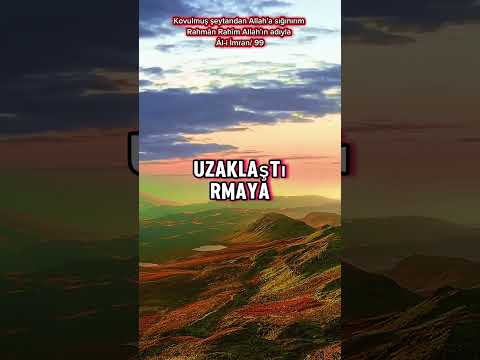 Âl-i İmran/ 99 | Kur’an Ayetleri | Her Gün Bir Ayet | Kısa ve yol gösterici #amin