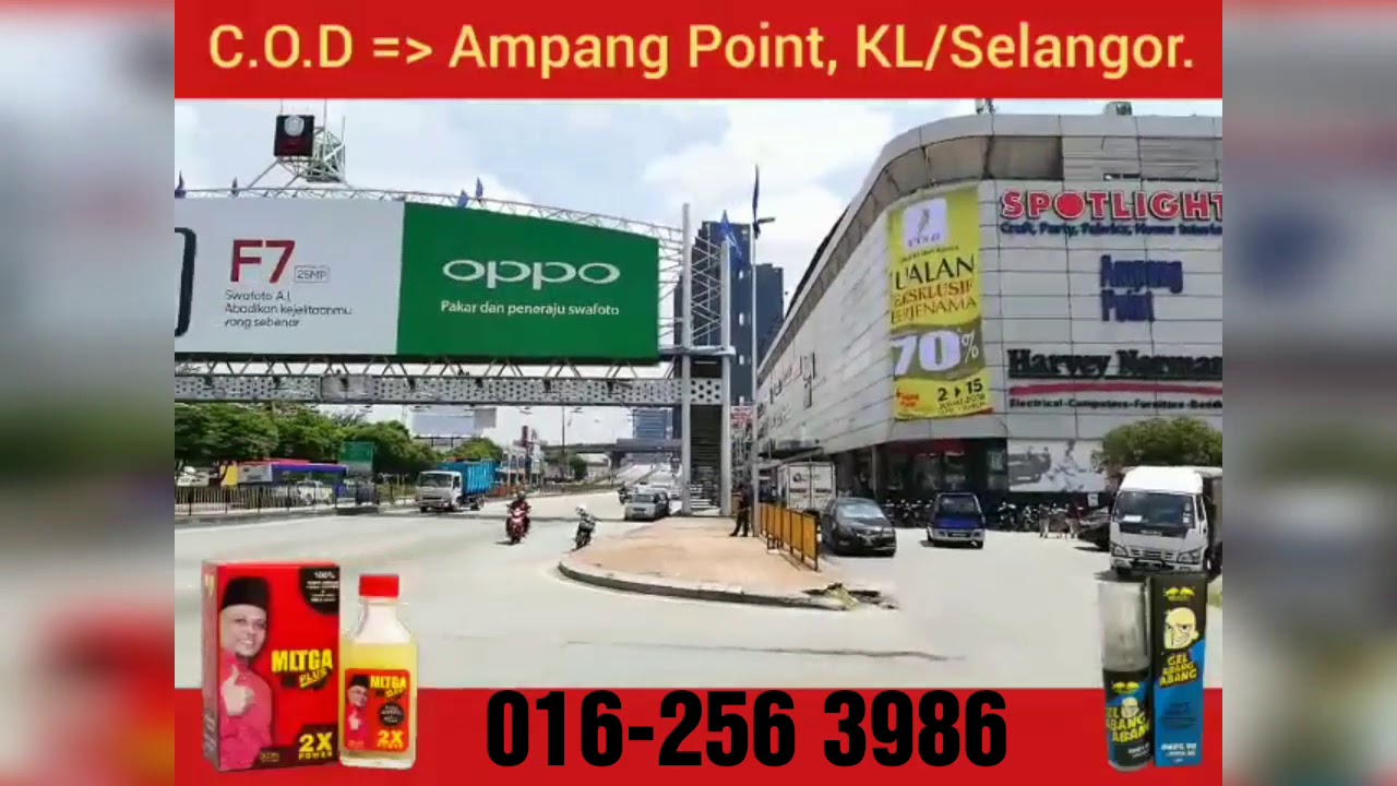 COD 24 JAM - AMPANG KL - MINYAK LINTAH MLTGA OIL PLUS - YouTube