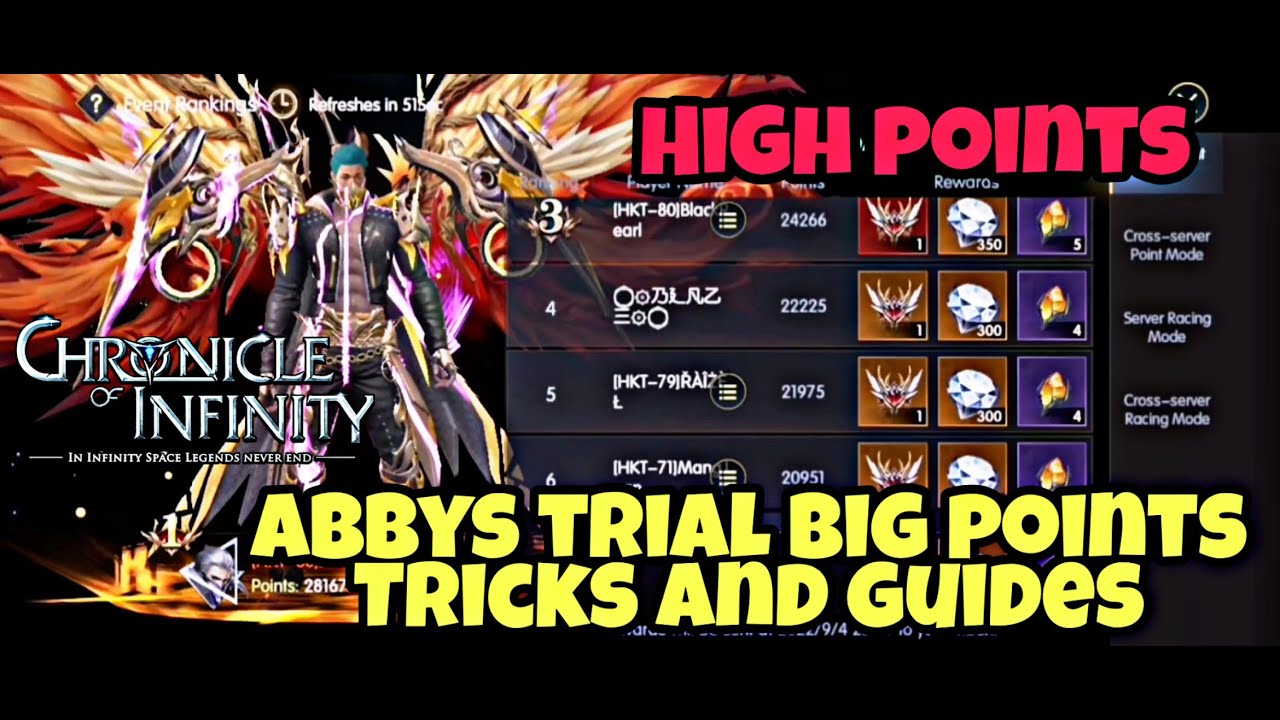 ABYSS TRIAL GAMEPLAY | Chronicle Of Infinity - YouTube