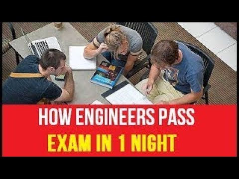 How Engineers pass semester exam in 1 night ? Secret Revealed ... - YouTube