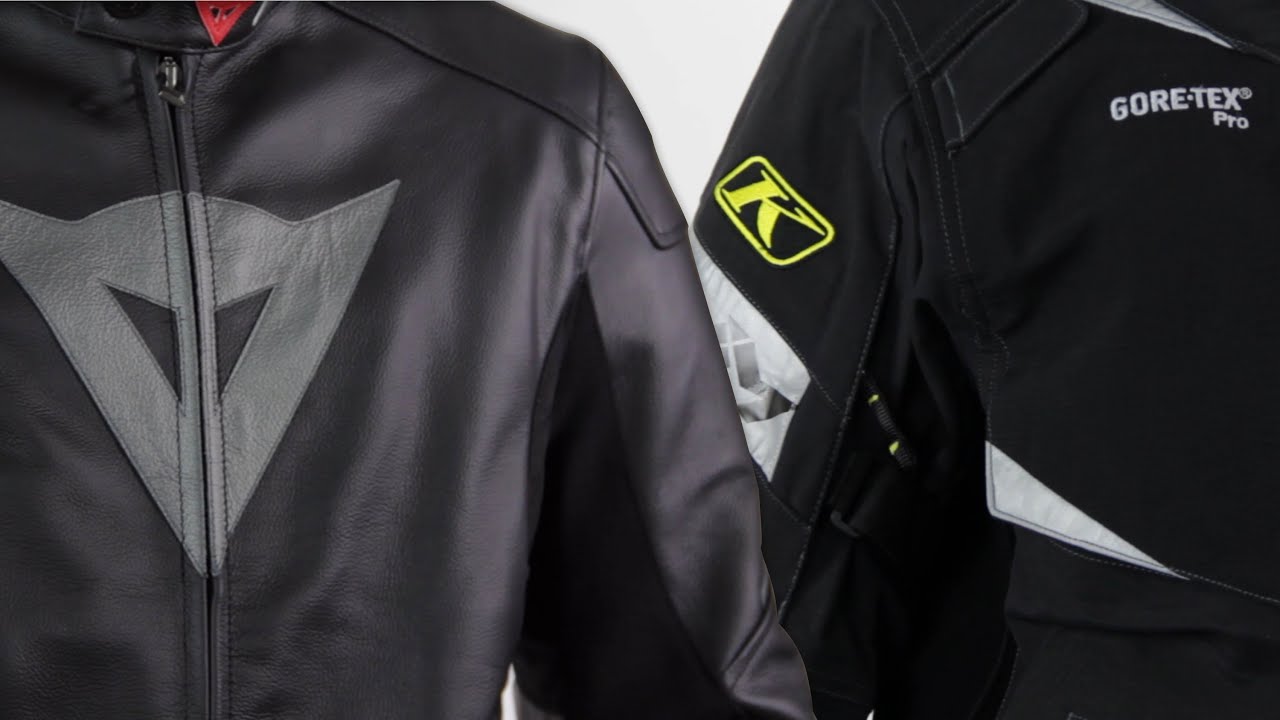 Popular Motorcycle Jacket Materials - YouTube