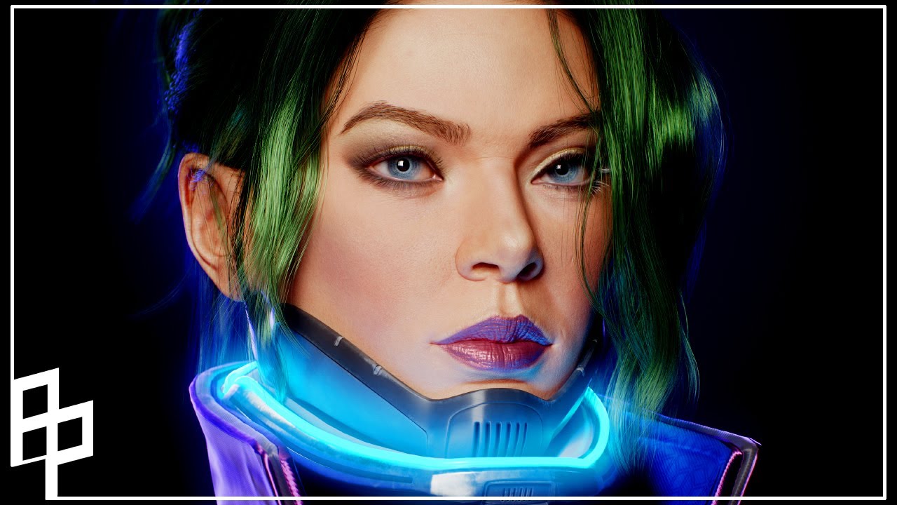 How This Cyberpunk Girl was Made | Pixel Peeping Jared Chavez - YouTube