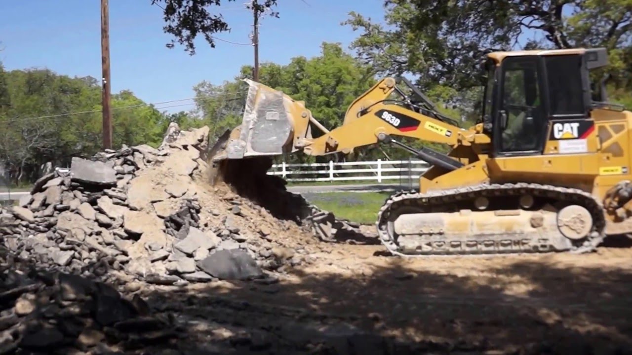 Asphalt demolition - YouTube