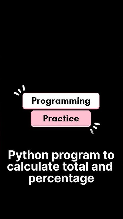 Python Programming - a program to generate grades based on percentage #itzrafiq #python #coding ...