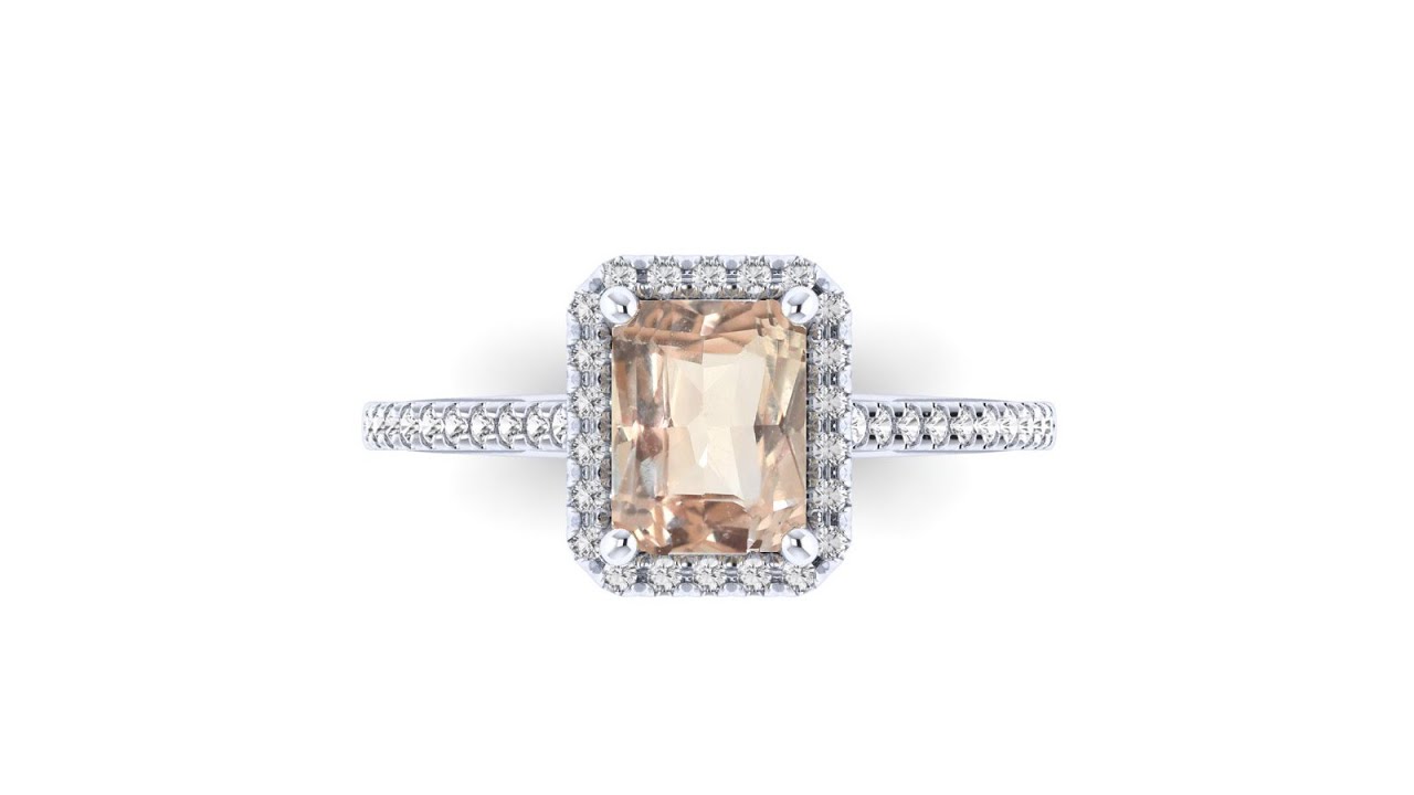 Fine quality peach champagne sapphire untreated from All Sapphires SKU ...