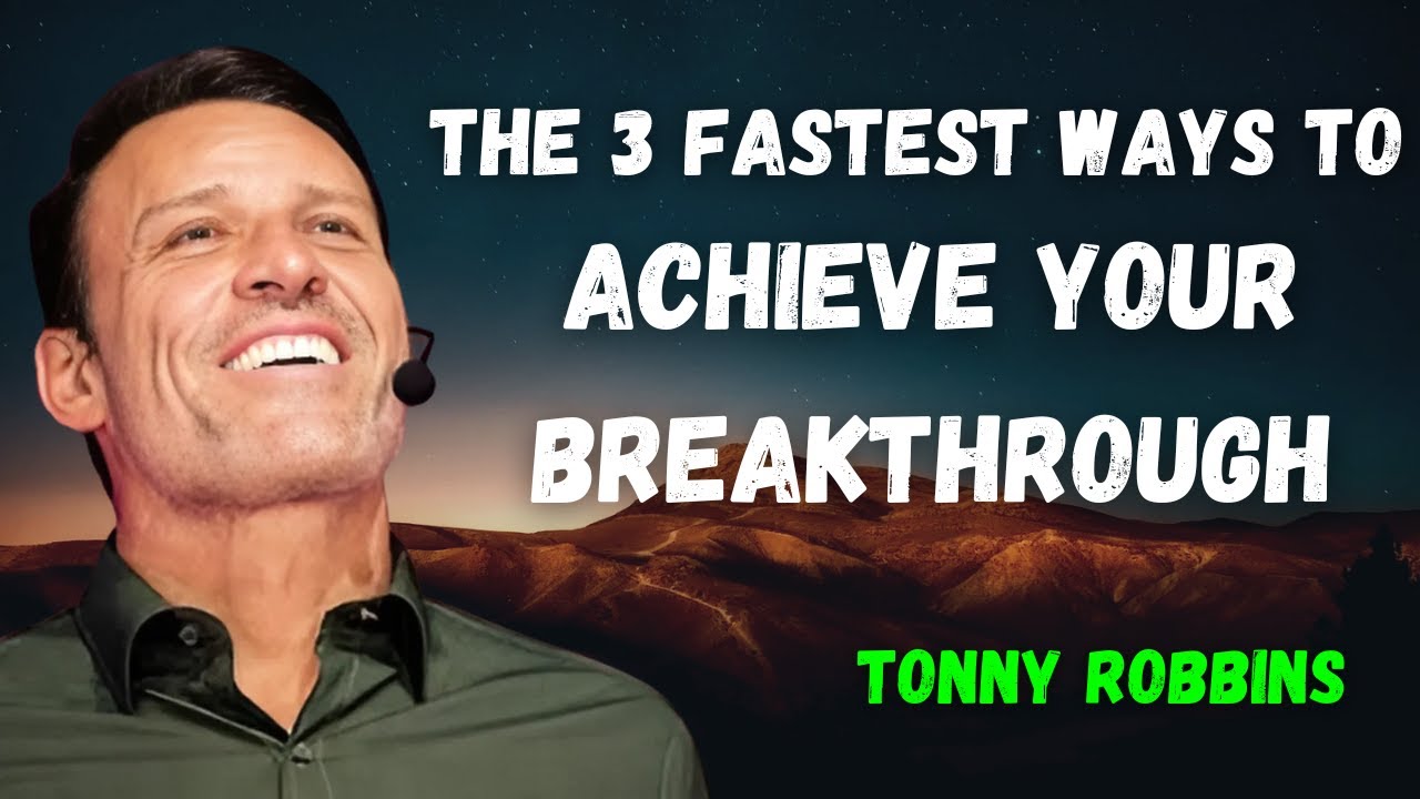 THE 3 FASTEST WAYS TO ACHIEVE YOUR BREAKTHROUGH (why motivation) - YouTube