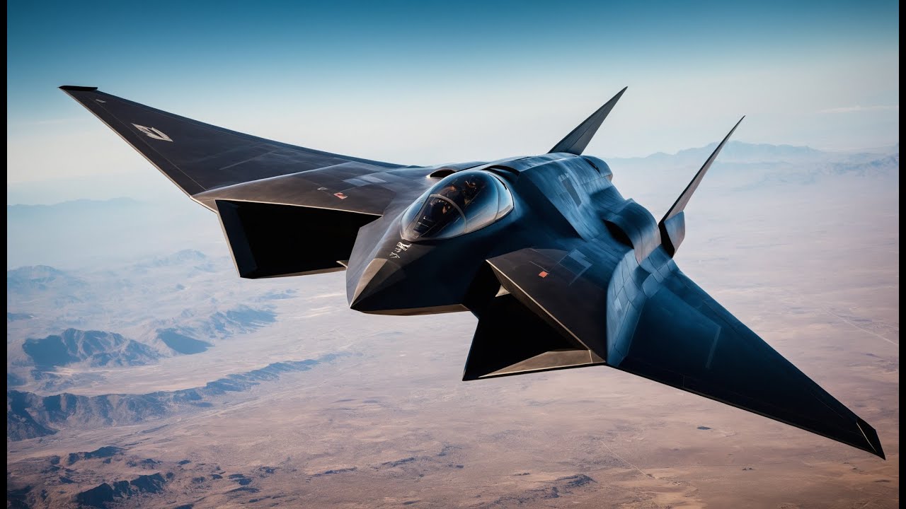 Experimental Stealth Aircraft 1 🫡 ️ (Ai Generated Animations!) - YouTube