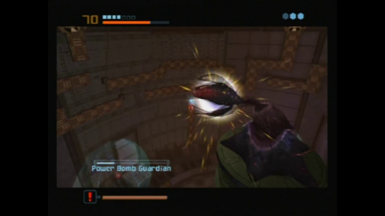 Metroid Prime 2: Echoes: Power Bomb Guardian Subboss Fight - YouTube