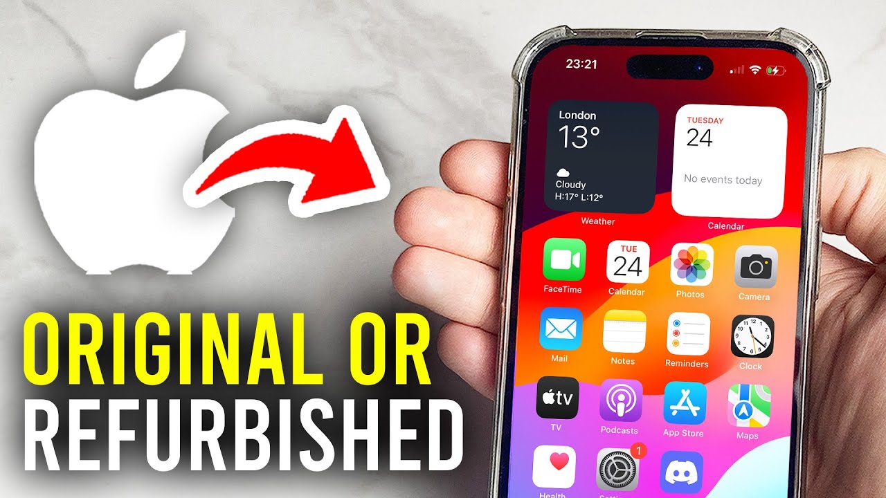 How To Check If iPhone Is Original or Refurbished - Full Guide - YouTube
