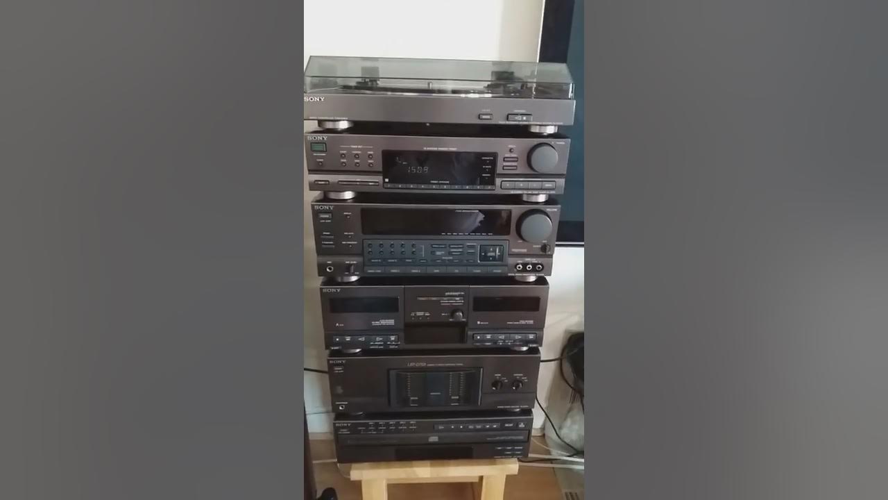 Sony LBT-D759CD Stereo hifi Component system - YouTube