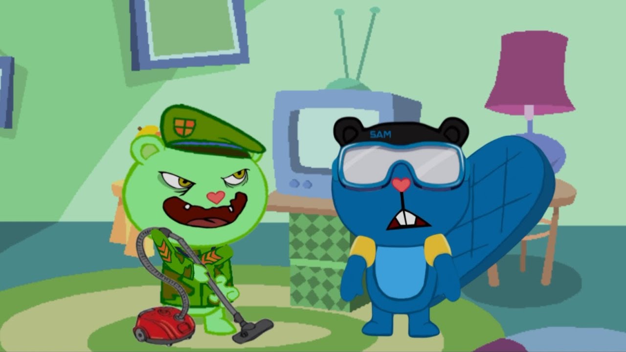 Happy Tree Friends Short animation the vacuum - YouTube