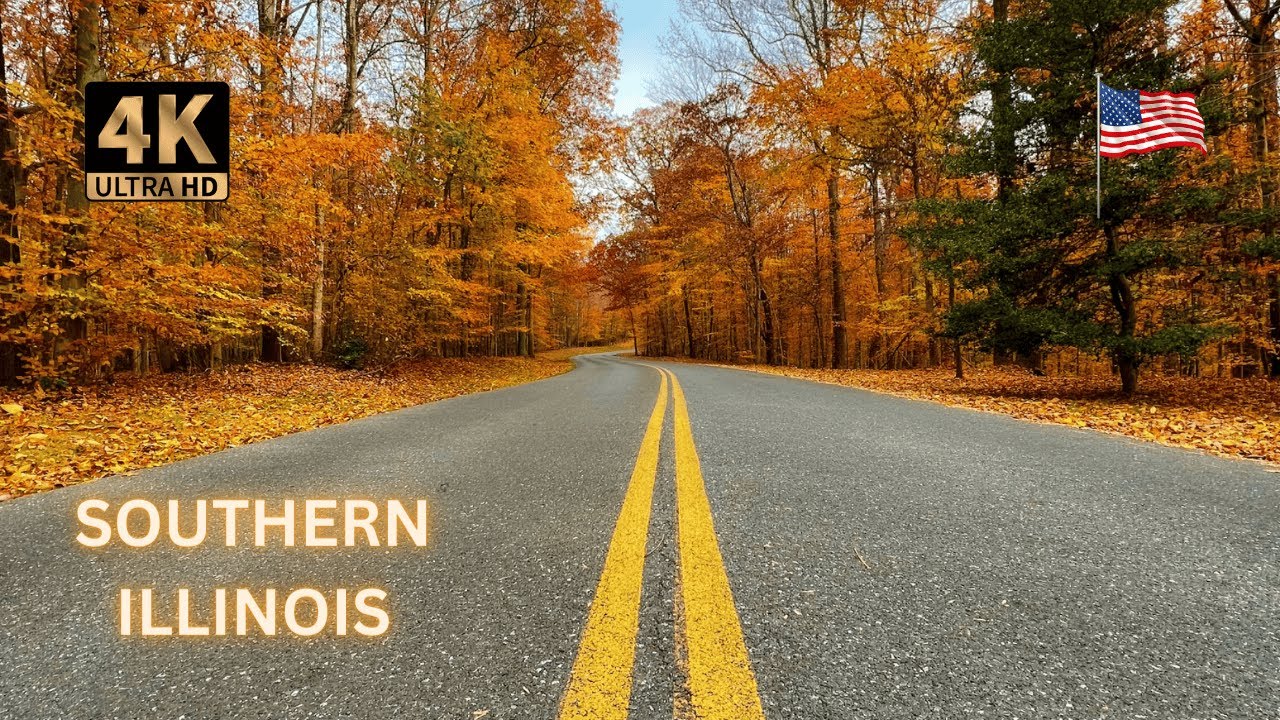 4K Calming Drive in Southern Illinois I US - YouTube