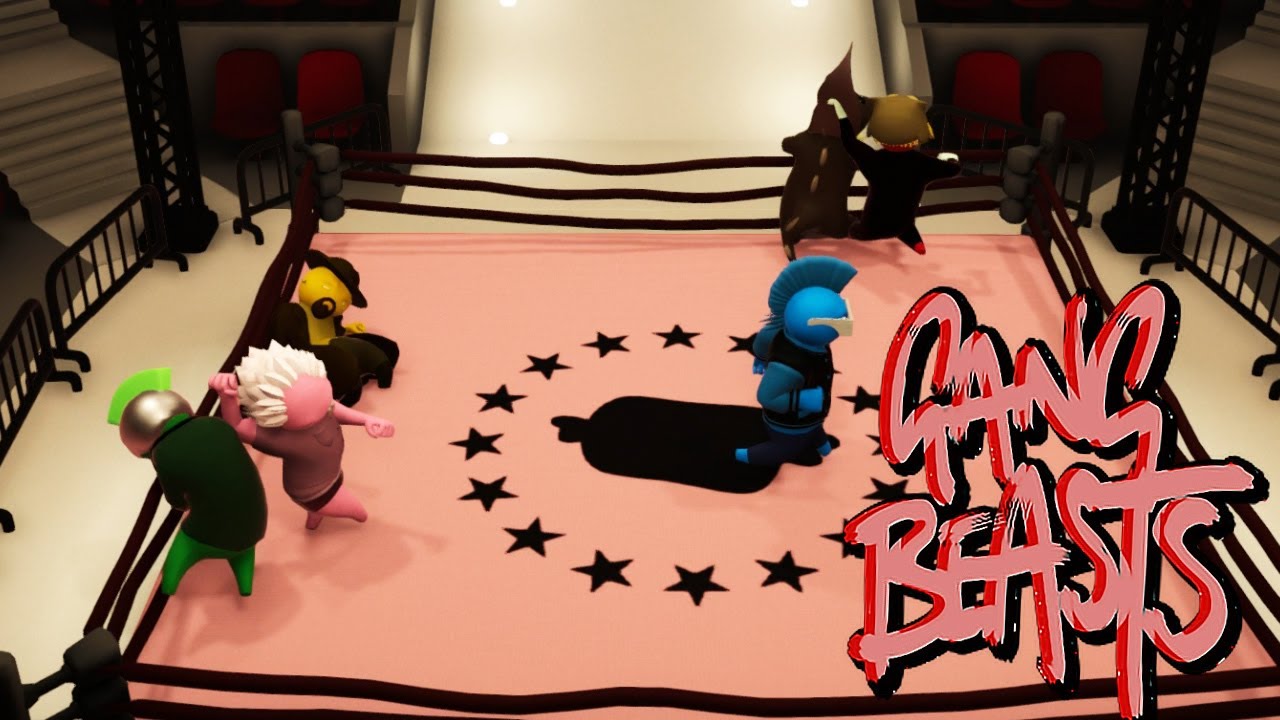 Ring Out - GANG BEASTS [Melee] PS5 Gameplay - YouTube