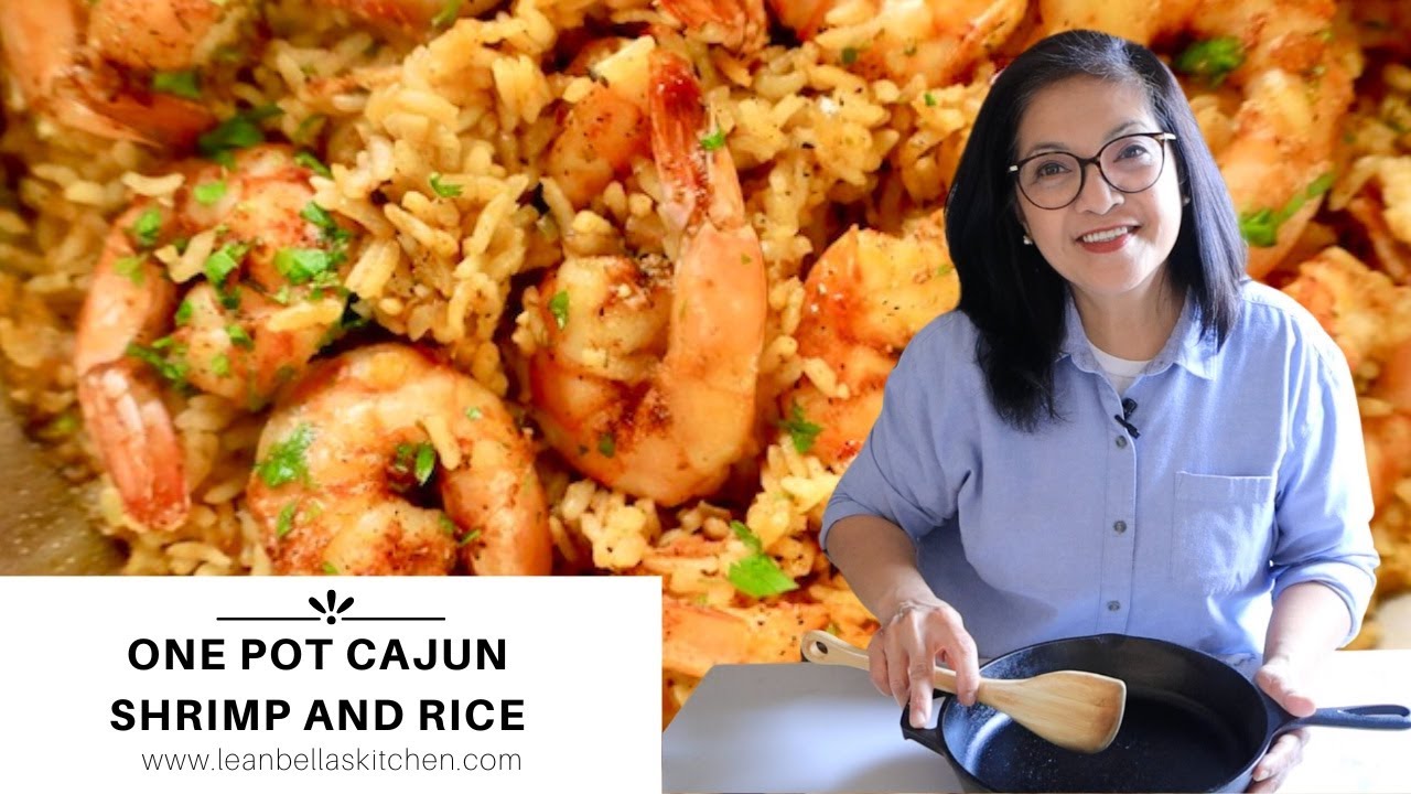 One Pot Cajun Shrimp and Rice - YouTube