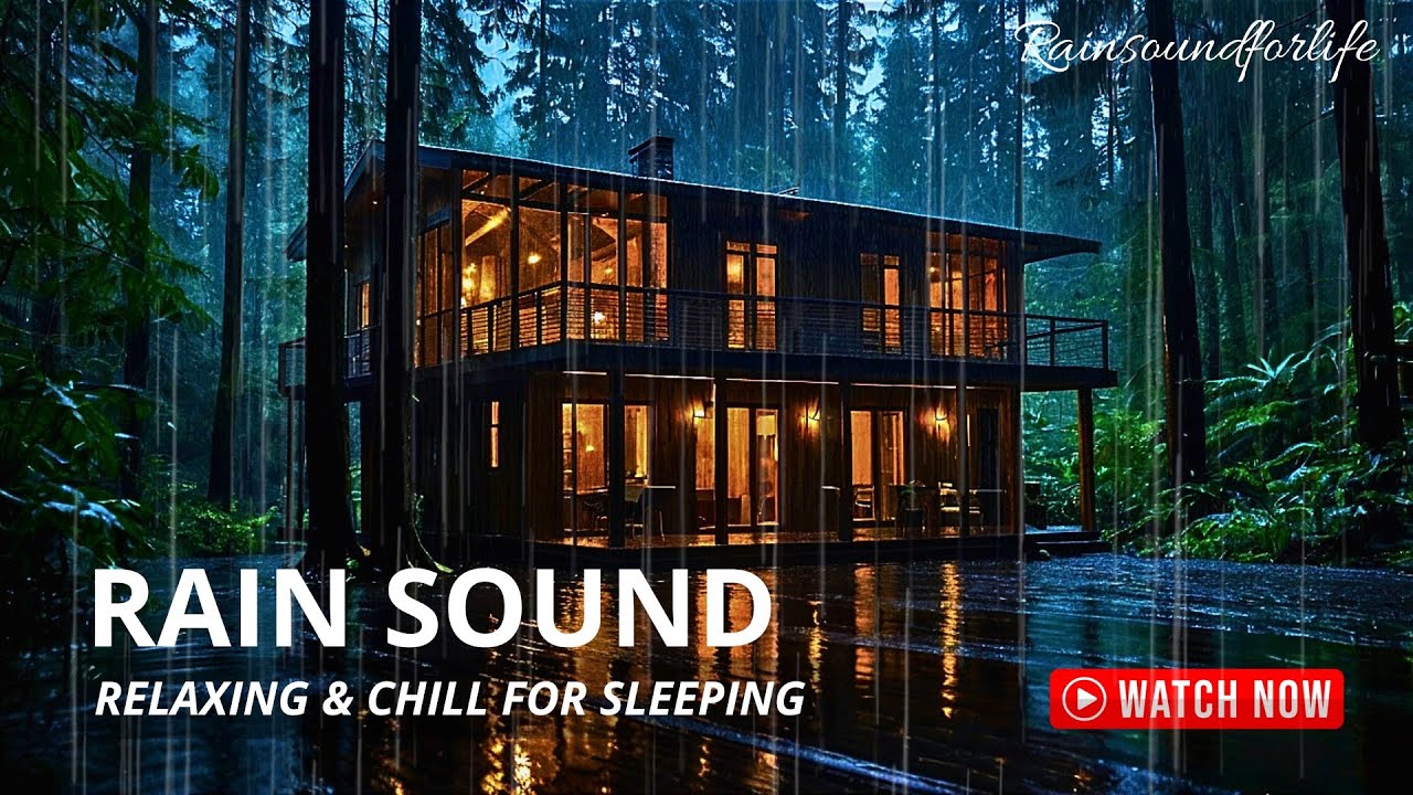 Beautiful Rain & Soft Rain Sounds || Rain Sounds for Sleep and Relaxing ...