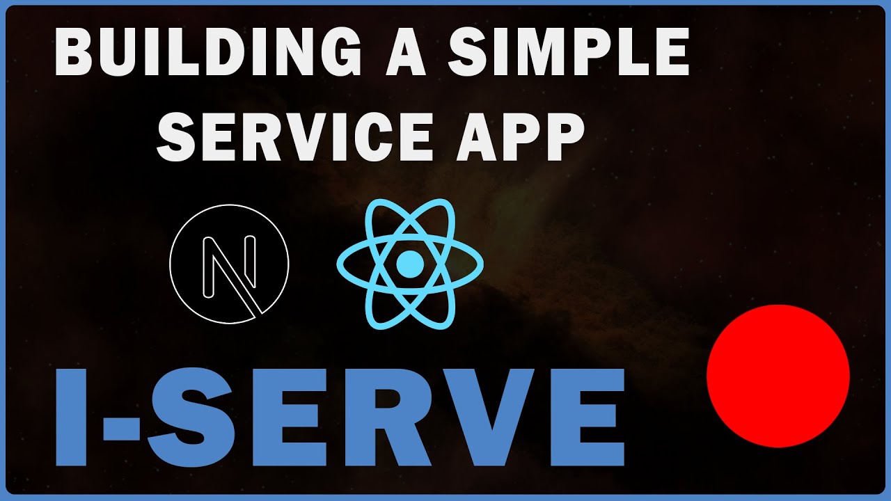 🔴Live - Building a simple service app | i-serve - YouTube