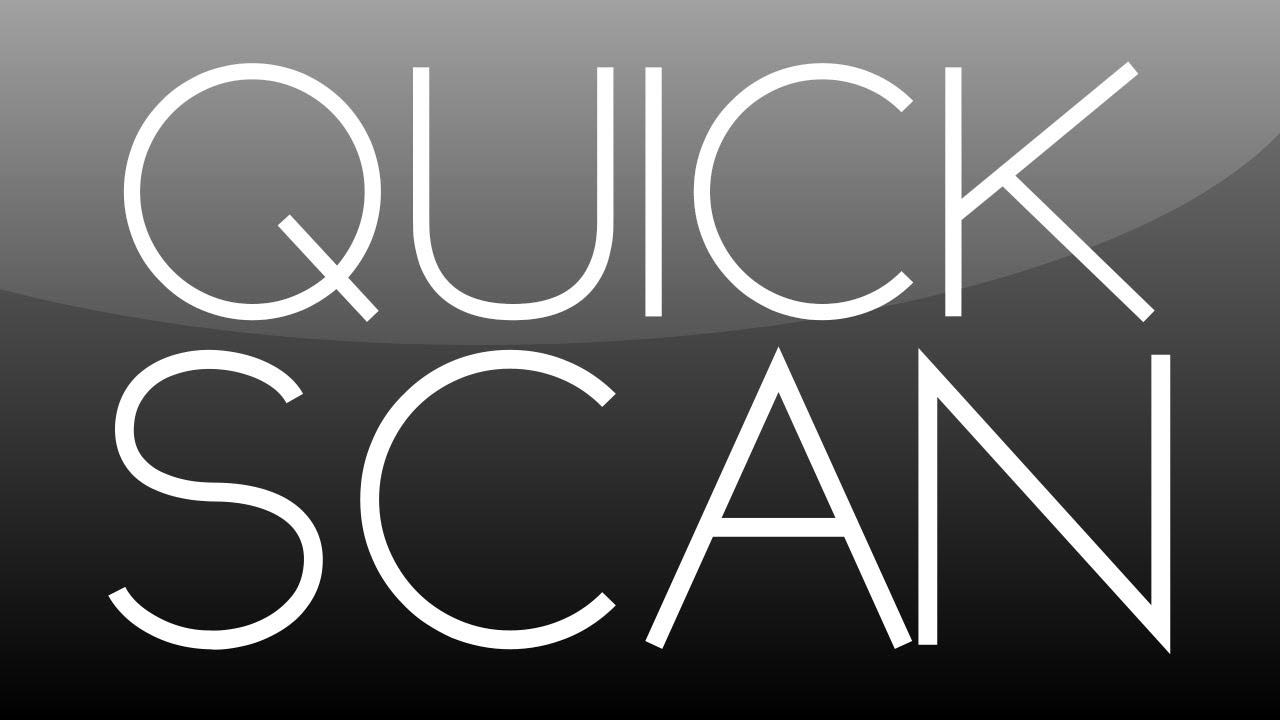 After Effects Tutorial: Quick Scan - YouTube
