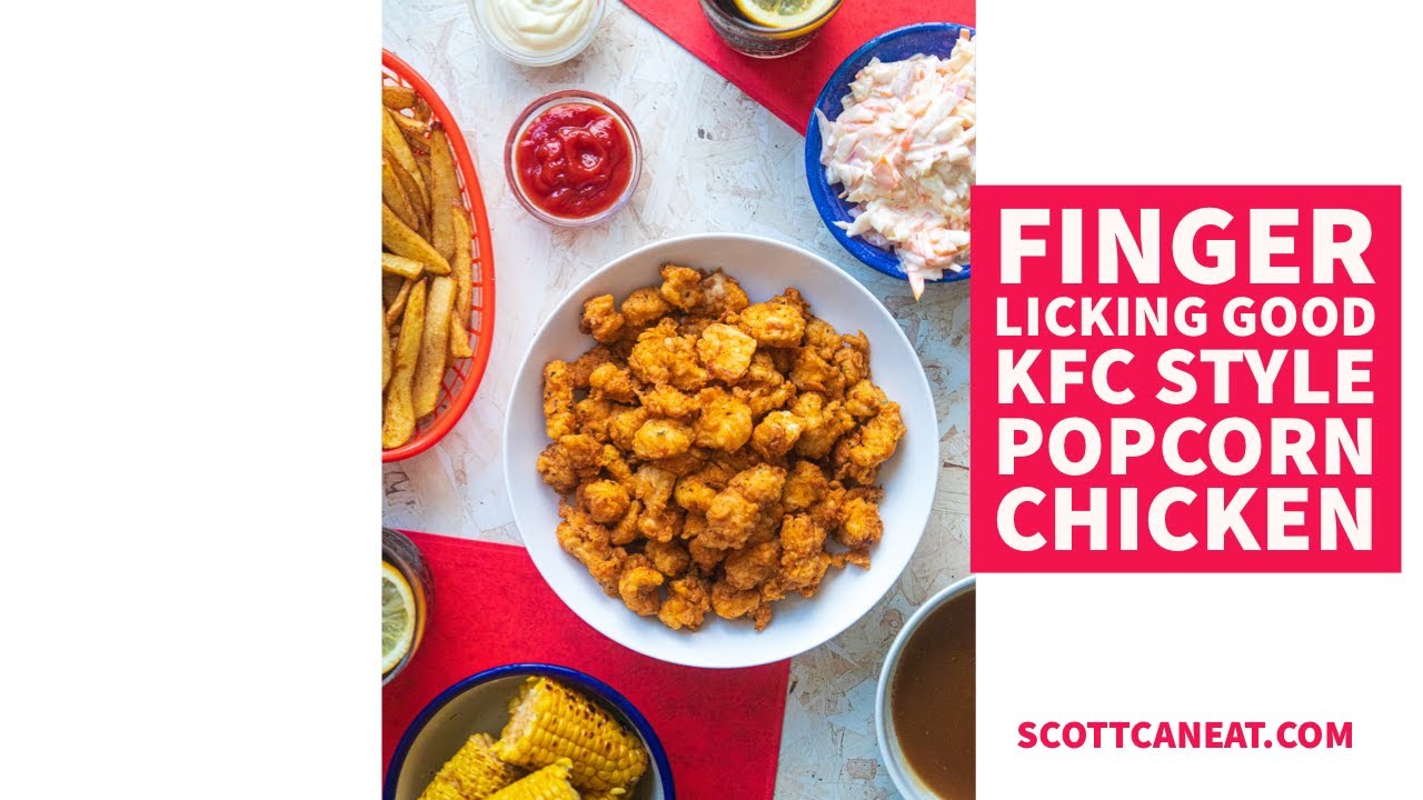 KFC Style Popcorn Chicken Fakeaway Recipe - YouTube