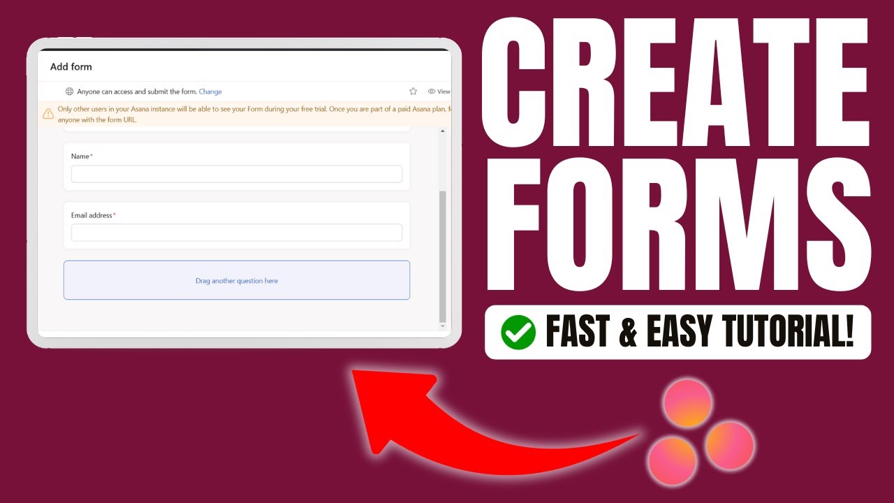 How to Create Forms in Asana - YouTube