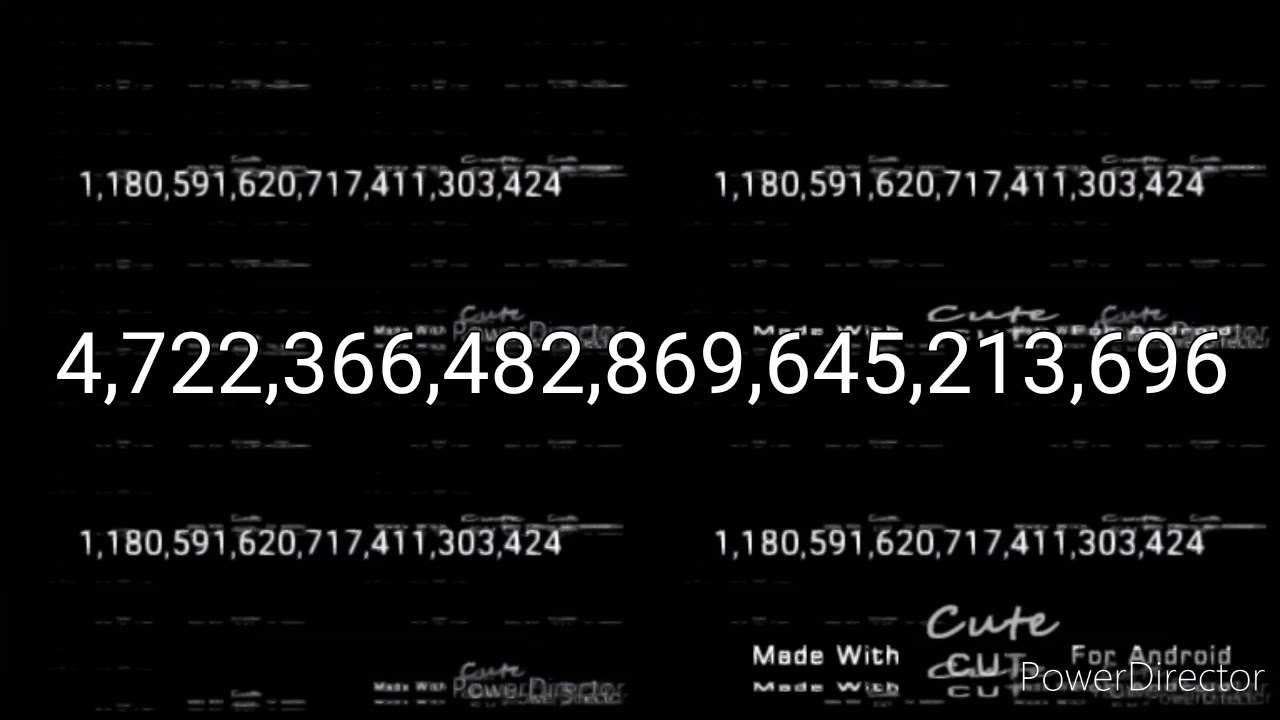 Continuing To 1 Decillion Times - YouTube