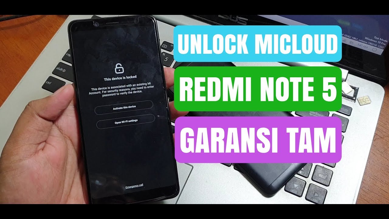 Muantab Gratis!! Unlock Micloud Redmi Note 5 Whyred Miui 11 Arb 4 Clean ...