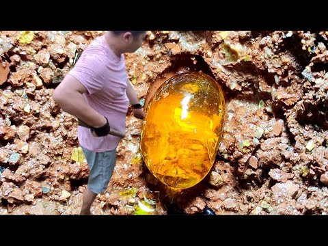 After the mudslide, some special gems were discovered. diamond, gold ...