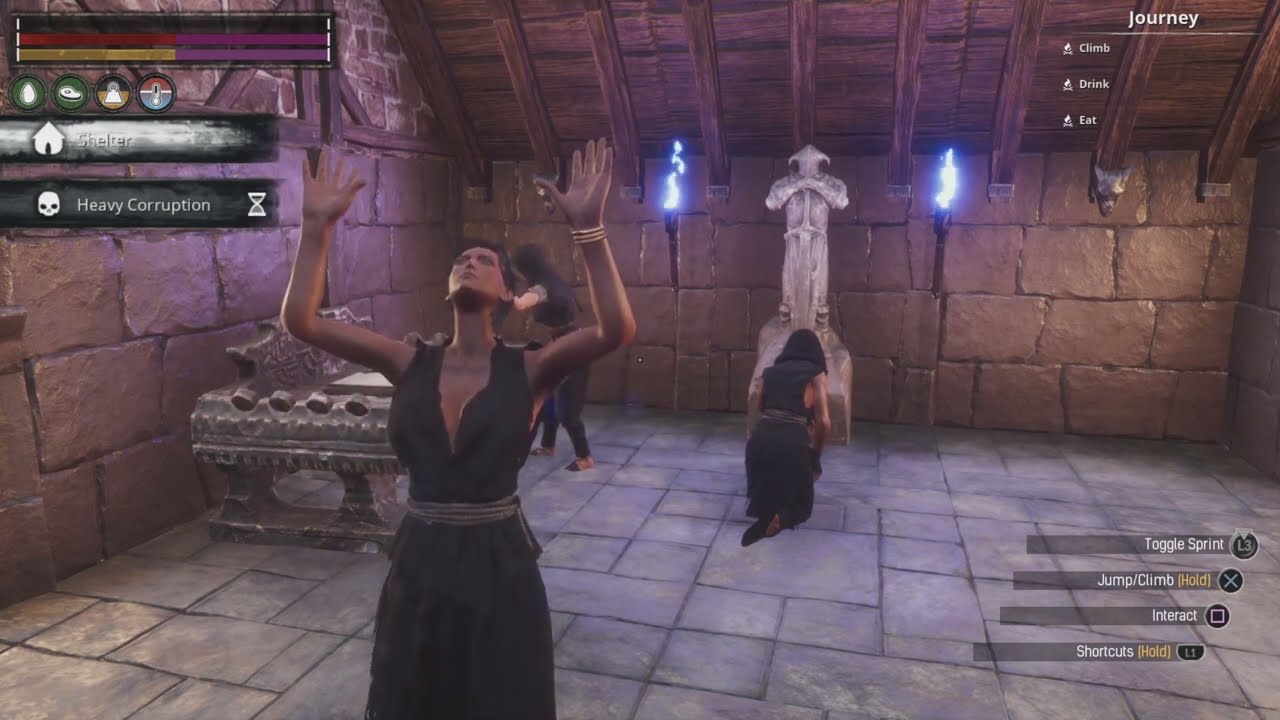 SACRIFICIAL STONE AGE Of SORCERY CONAN EXILES - YouTube