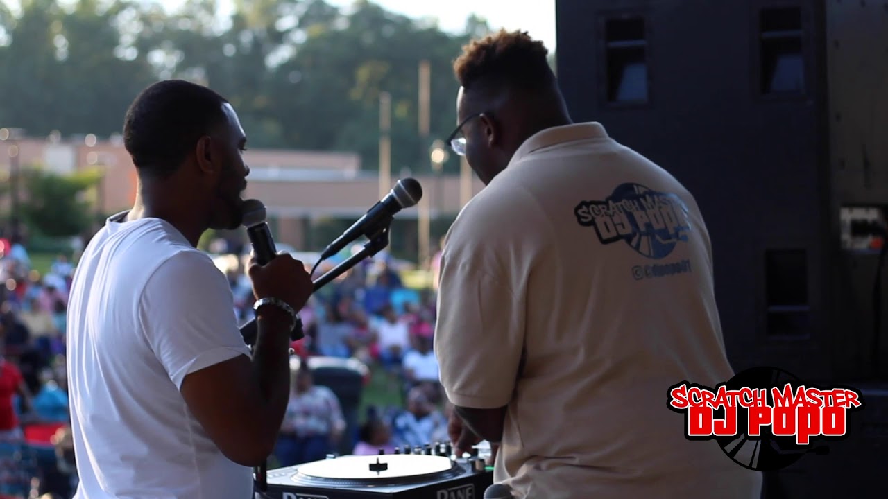 Scratch Master DJ POPO @ SIP AND SOUND , Jonesboro GA 6-27-19 - YouTube