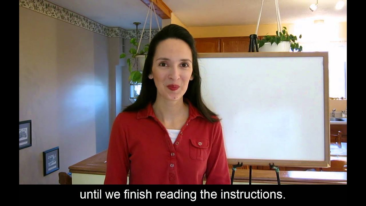 Classroom Instructions: Taking Tests - YouTube