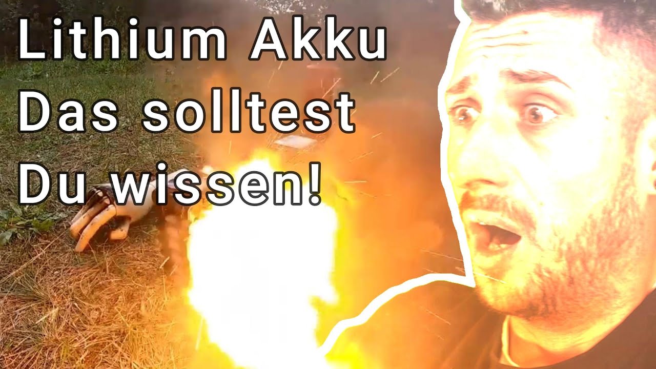 E Scooter Lithium Akku Explosion 🔋🔥 - What you need to know ...