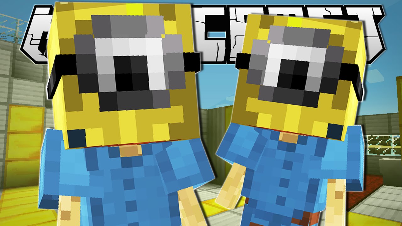 Minecraft | MINIONS IN MINECRAFT!! | One Command Creation - YouTube