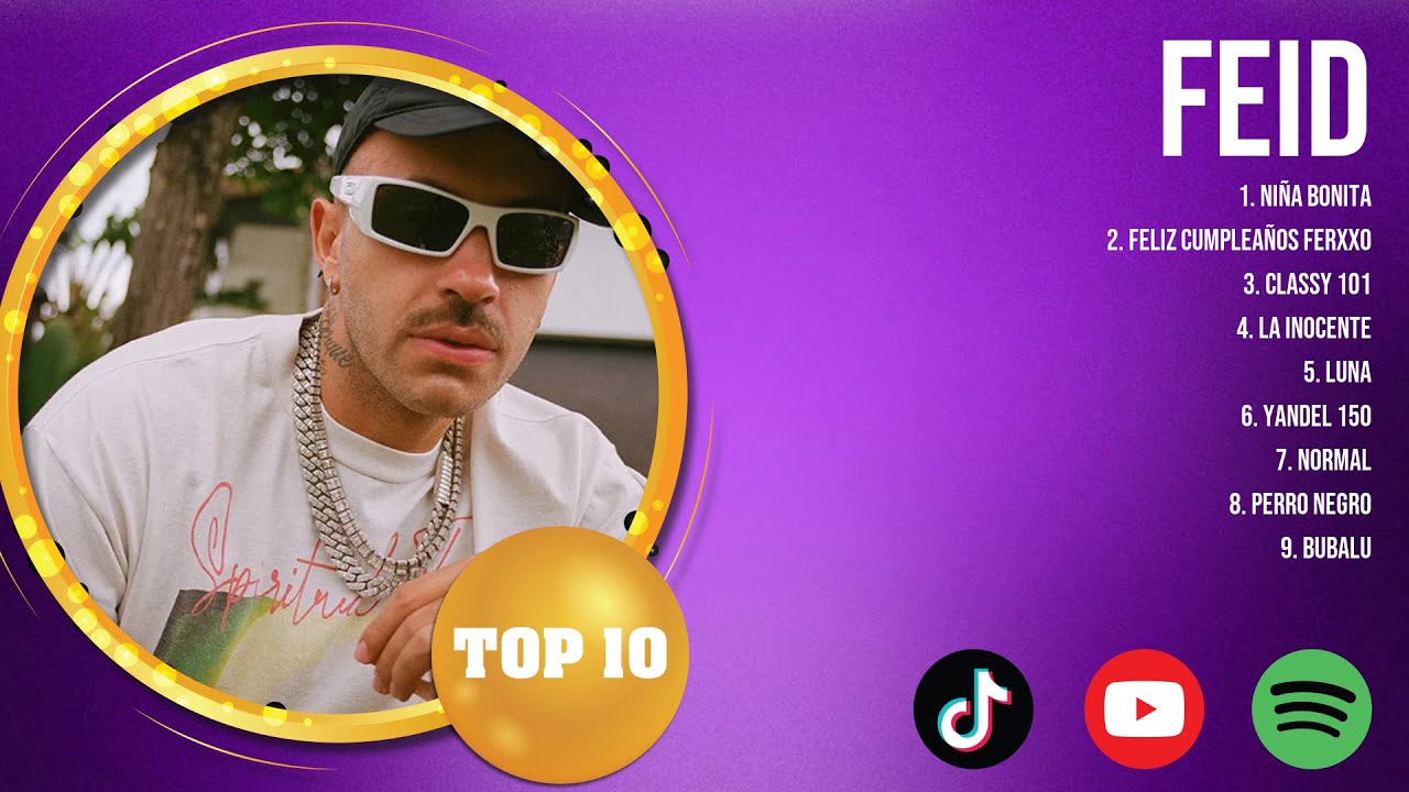 Feid Latin Songs Playlist Full Album ~ Best Songs Collection Of All ...