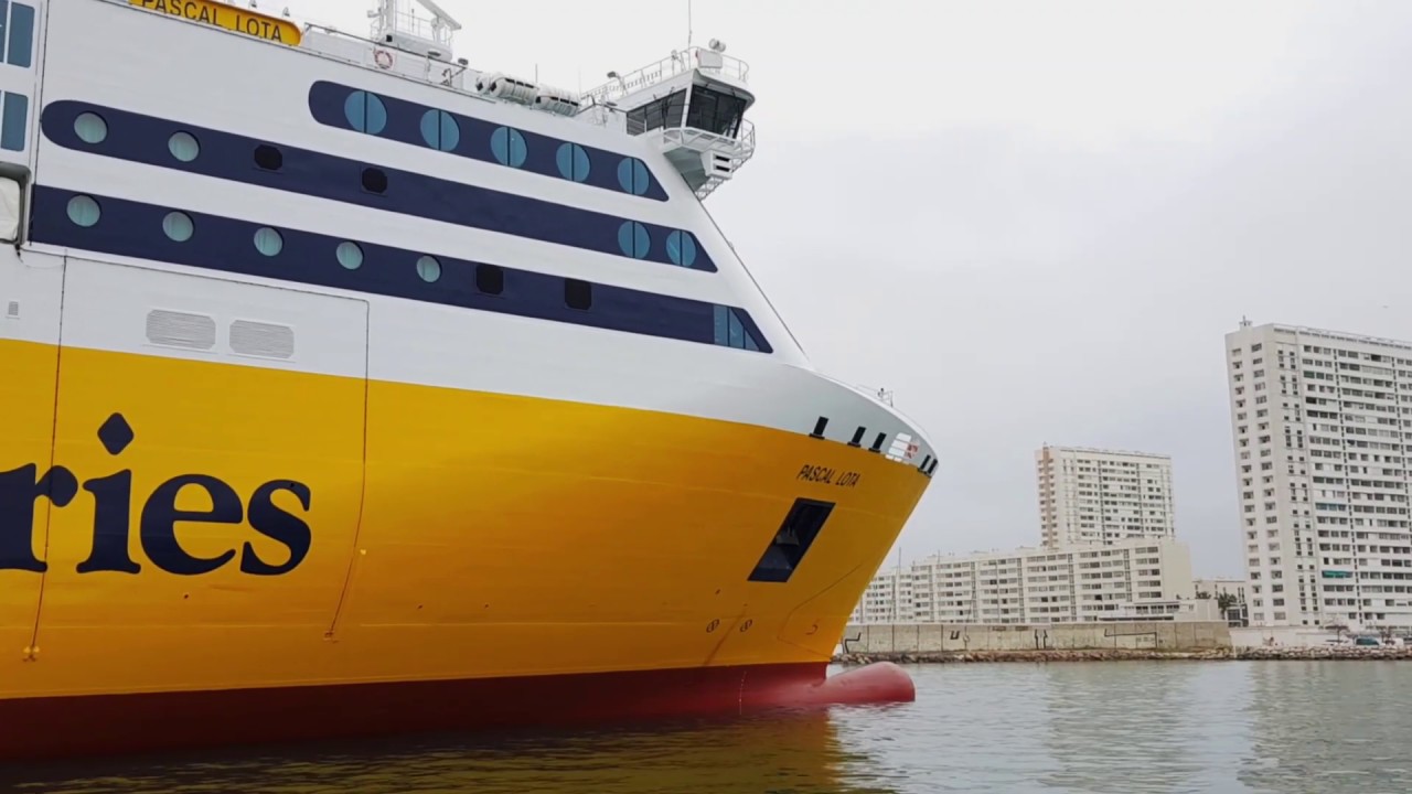 Pascal Lota & Mega Andrea . Corsica Ferries, Port de Toulon (HD) - YouTube