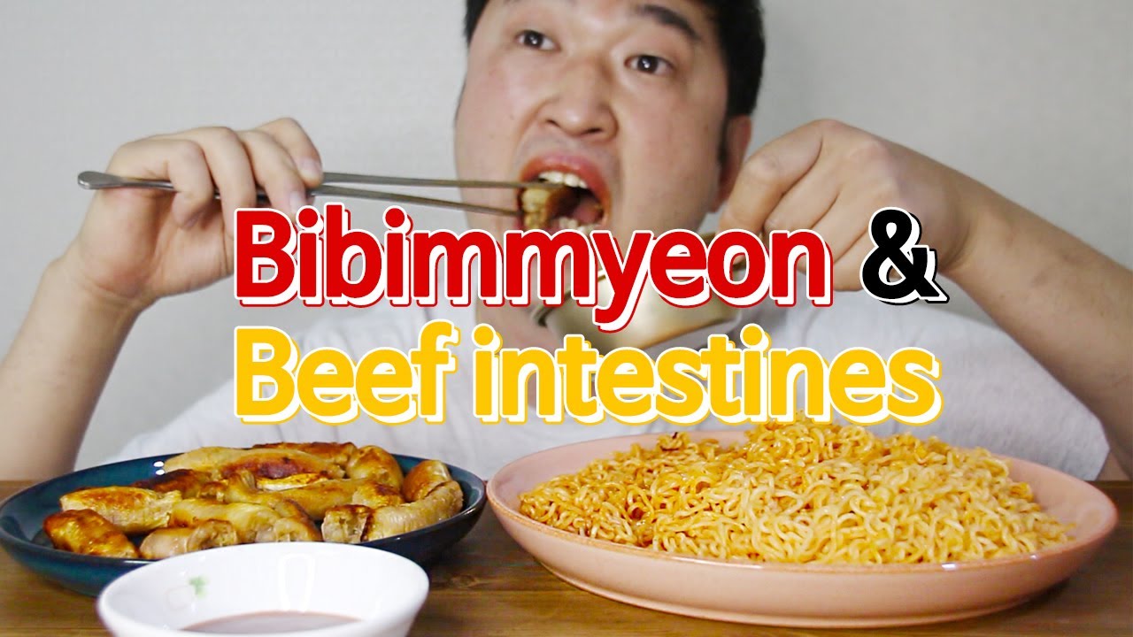 Korean Food Mukbang Bibimmyeon beef korean-food-mukbang-bibimmyeon-beef