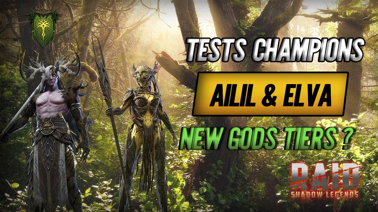 Test orienté Arène des Champions Ailil & Elva - Serveur de Test - Raid ...