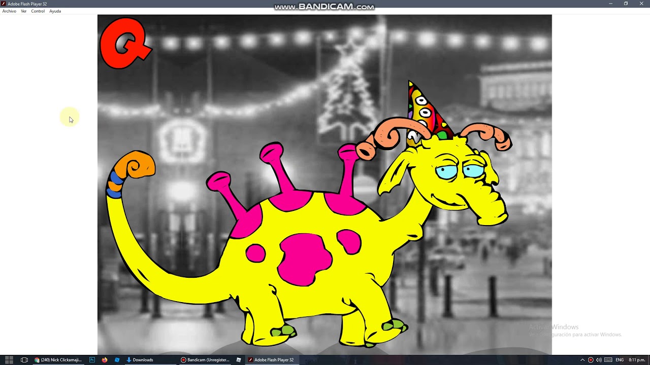 nick clickamajigs-party animal 1999 PC game - YouTube