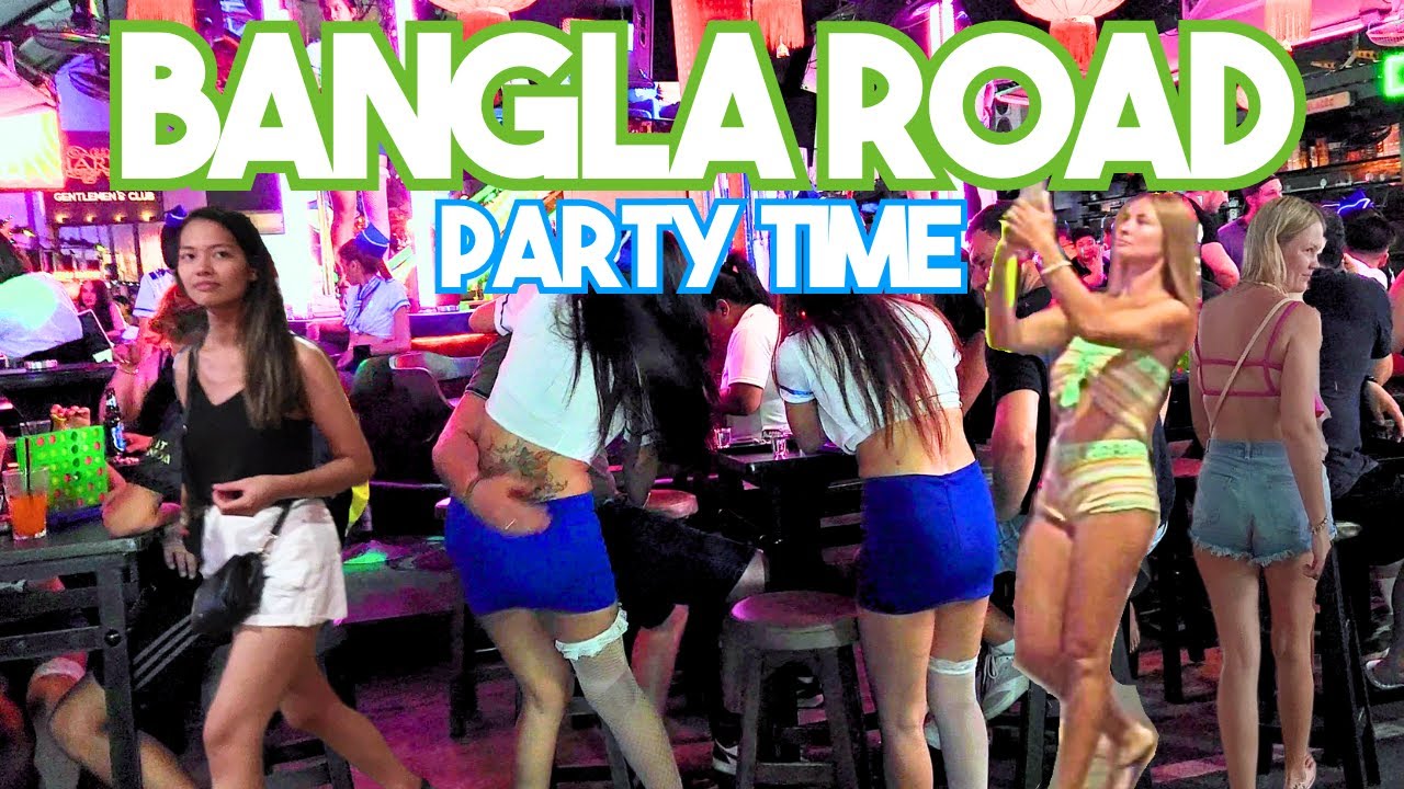 【🇹🇭 4K】 Bangla Road Walk at Night | Nightlife of Patong | Phuket 2023 ...