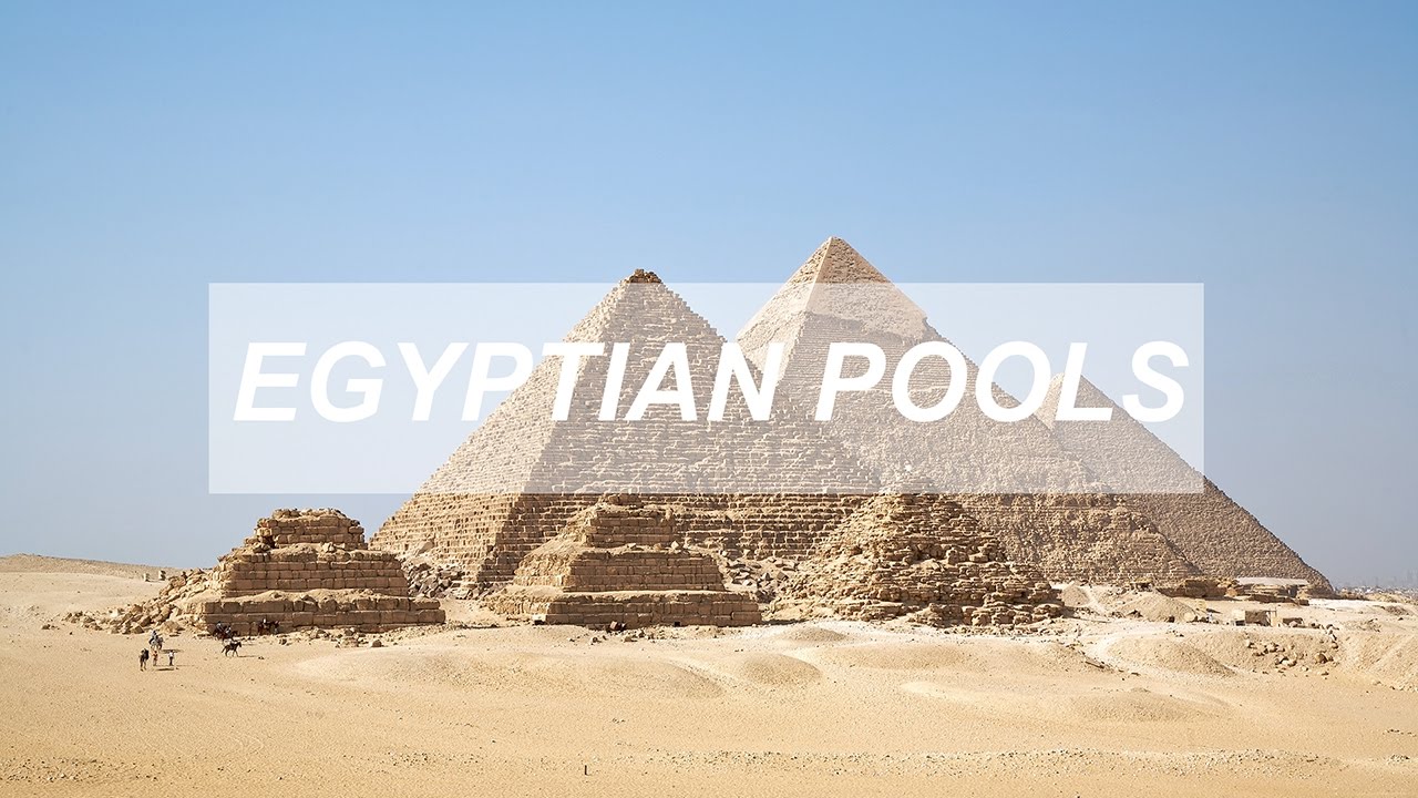 egyptian pools | jinsang - YouTube