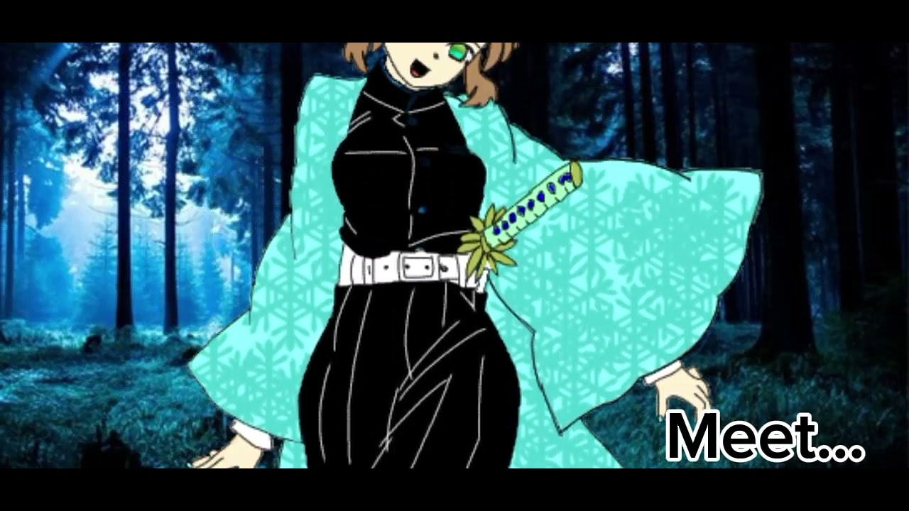 Meet the ice hashira if tanjiro stay the demon king in my AU ^^ - YouTube