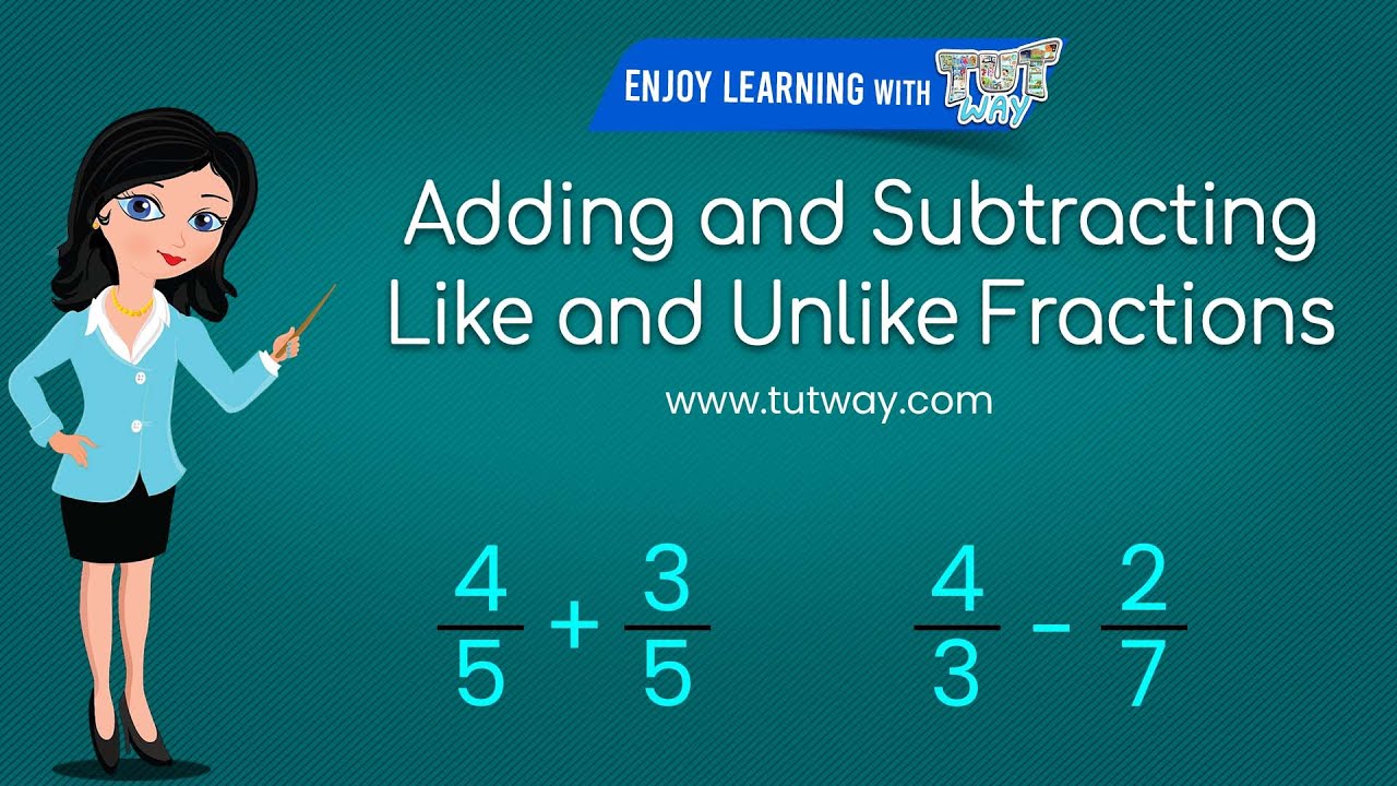 Learn Basic Math Add Subtract Unlike Fractions With Criss Cross learn-basic-math-add-subtract-unlike-fractions-with-criss-cross