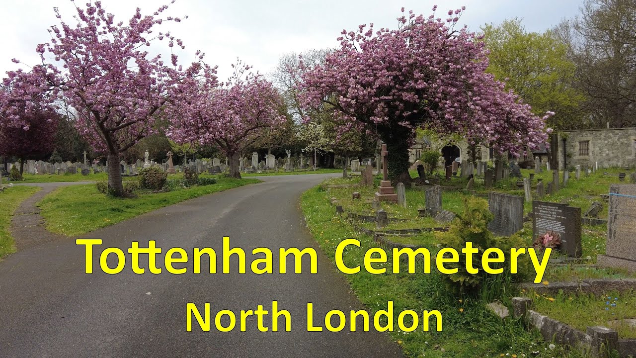 Tottenham Cemetery, North London - YouTube