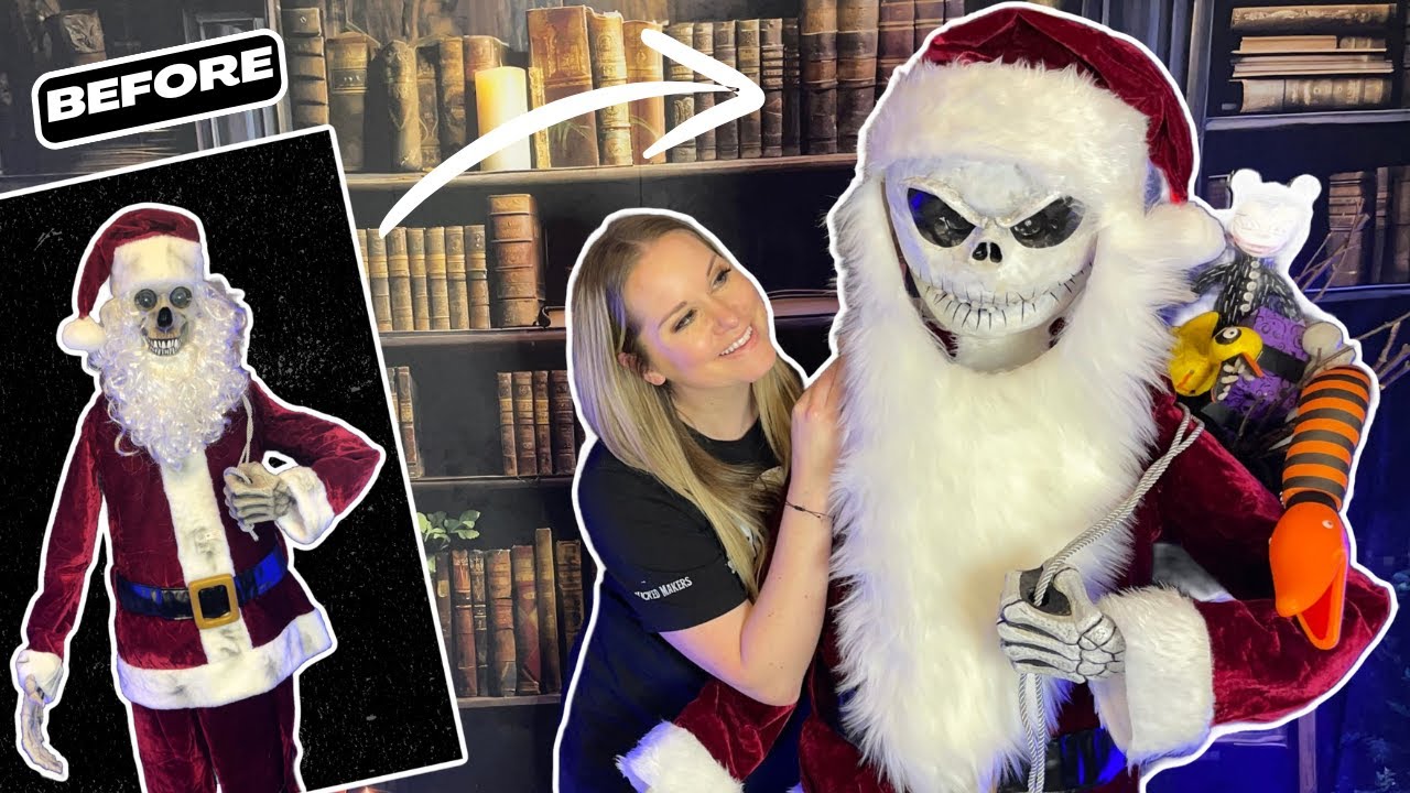 I made a real Jack Skellington Animatronic! - YouTube
