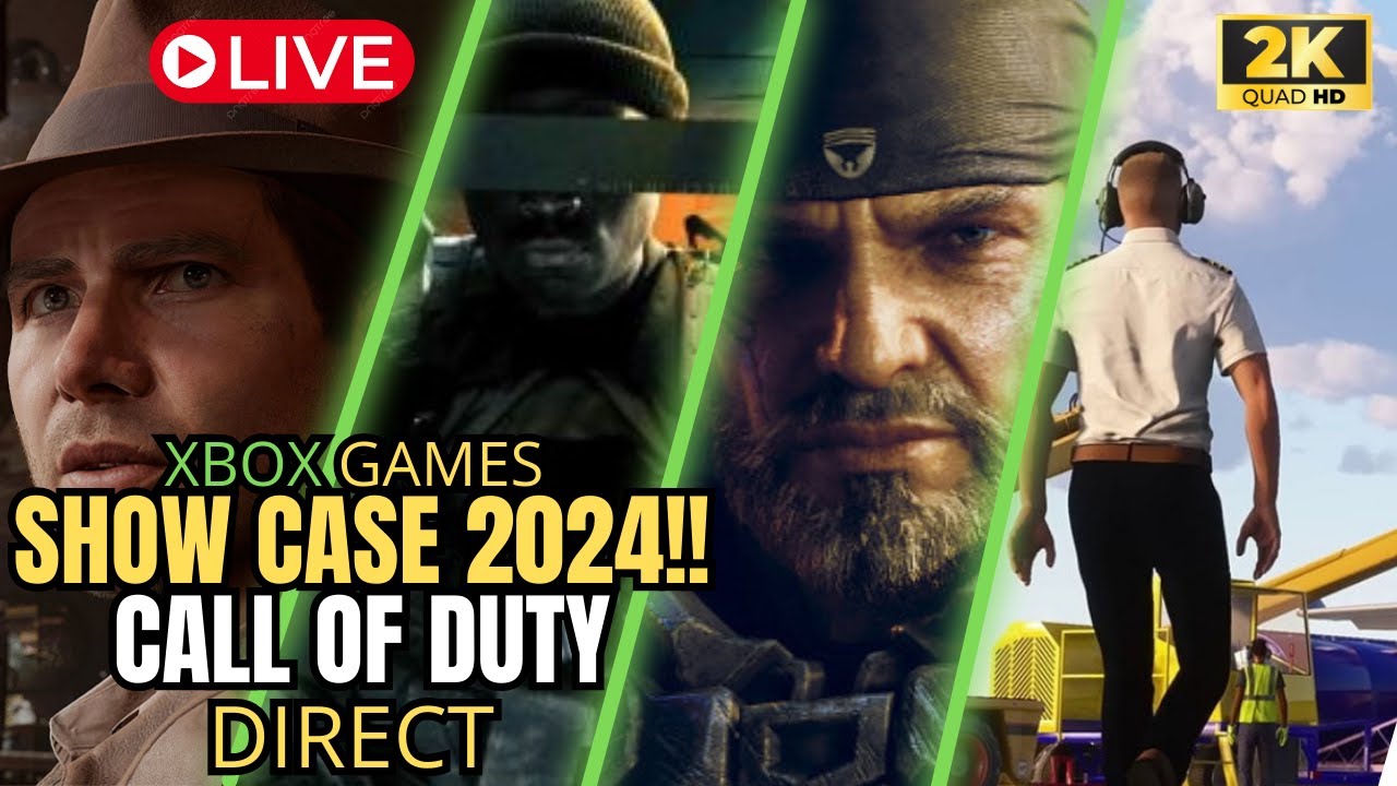 XBOX SHOWCASE 2024+DIRECT CALL OF DUTY BLACK OPS 6 | ANÚNCIOS INCRÍVEIS ...
