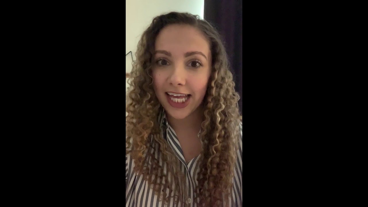 Brilynn, National Achievement Award Winner Thanks Volunteers - YouTube
