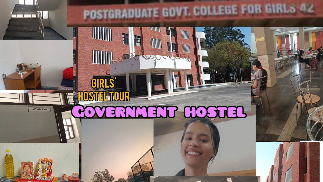Girls Hostel Tour 🌸|| Government Hostel 🫶🏻 || PGGCG-42 🌼|| #hostellife ...
