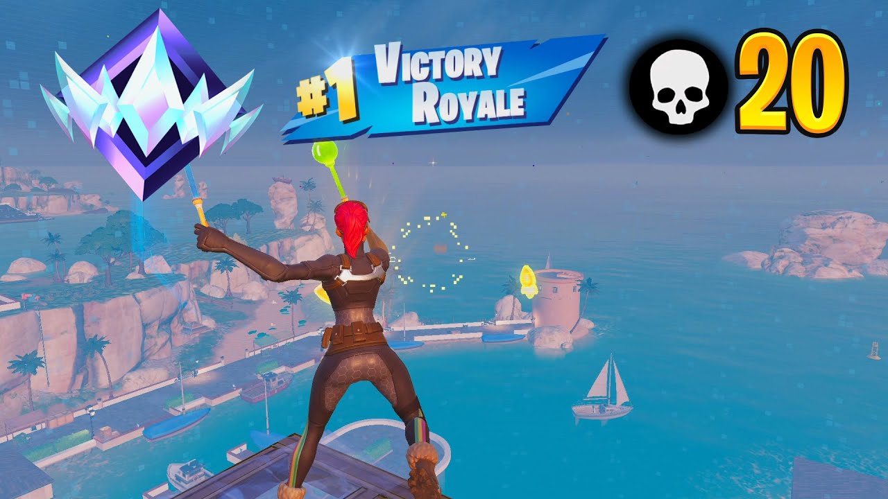 High Kill Solo Ranked Win Gameplay (Fortnite Chapter 5 Season 1) - YouTube